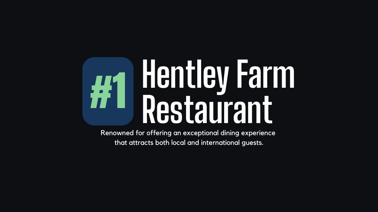Hentley Farm Barossa | 18 Chef Hats + Taxi Transfers
